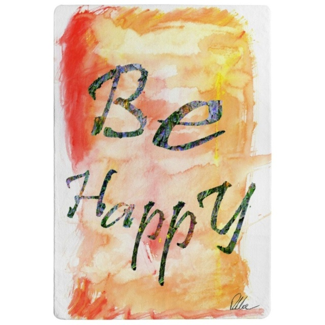 Be Happy (Rug) Orange - Large: 140X200Cm by Tesco - Marketplace ...