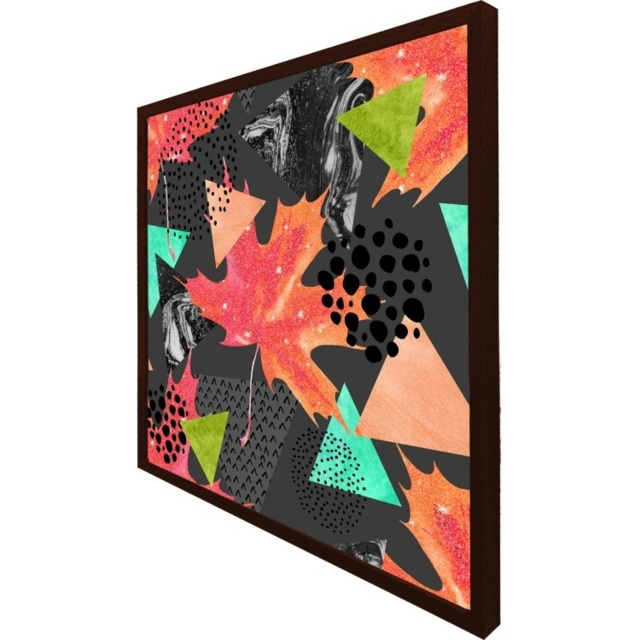 Maple Leaf Geometrics (Picutre Frame) Brown - Xl by Tesco - Marketplace ...