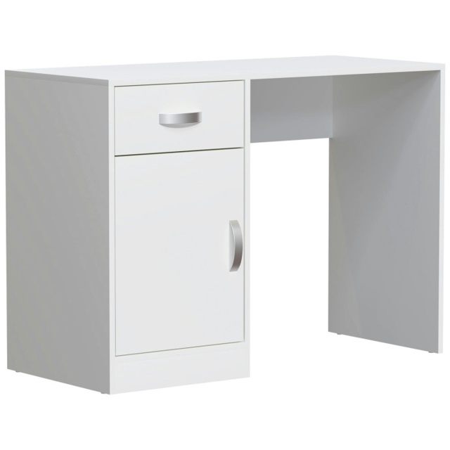 Vida Designs Hudson 1 Door 1 Drawer Computer Desk Home Office ...
