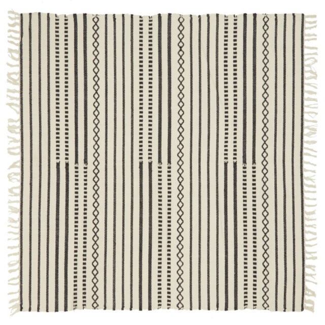 Bosie Milana Small Black And White Rug Black by Tesco - Marketplace ...