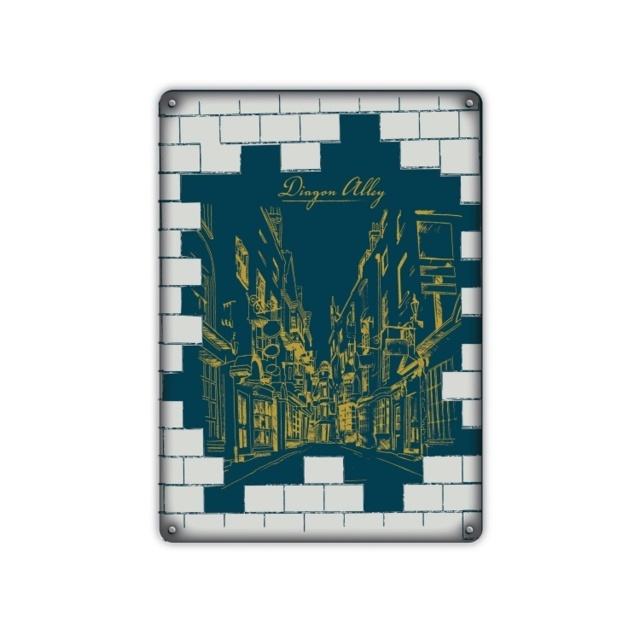 Tin Sign A5 - Harry Potter (Diagon Alley) by Tesco - Marketplace ...