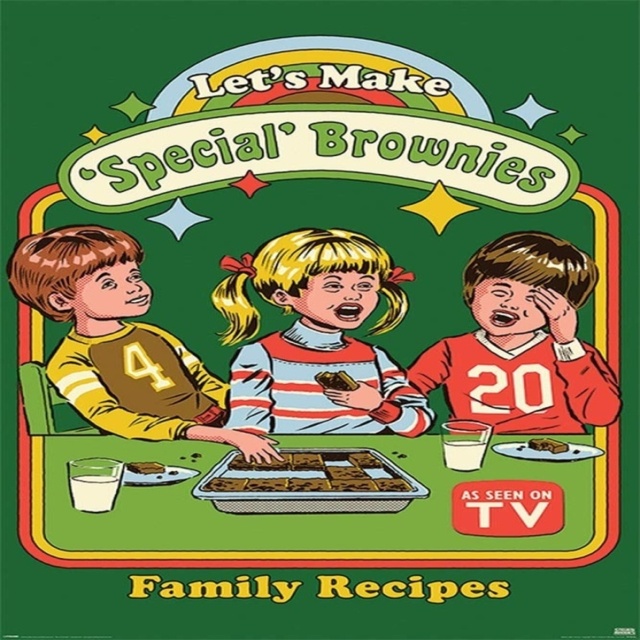Steven Rhodes (Lets Make Special Brownies) Maxi Po - Poster / Prints by ...