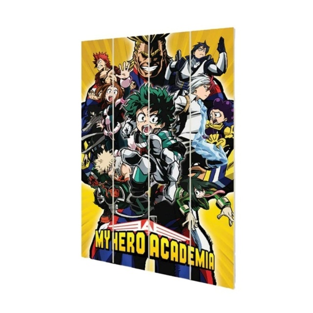 My Hero Academia (Radial Character Burst) Small Wood - My Hero Academia ...