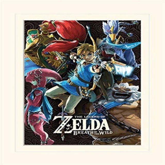 The Legend Of Zelda: Botw (Champions) - Poster / Prints by Tesco ...