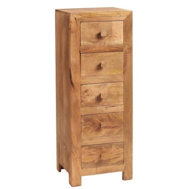 Logan Light Mango 5 Chest Of Drawer by Tesco - Marketplace | ufurnish.com