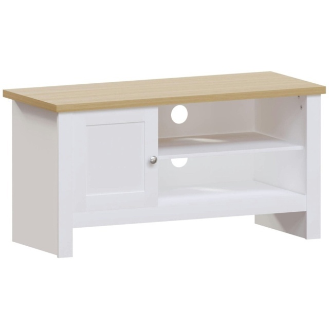 Vida Designs Arlington 1 Door Tv Unit Shaker Entertainment Storage ...