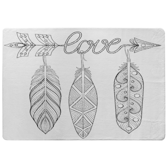 Bohemian Arrow (Rug) Black - Xl: 160X230Cm by Tesco - Marketplace ...