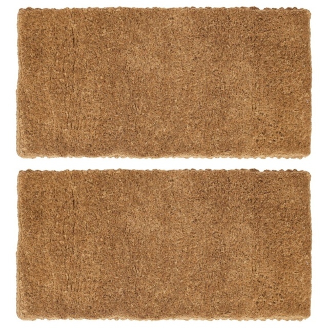 Nicola Spring Premium Handmade Coir Door Mats - 120Cm X 60Cm - Pack Of ...