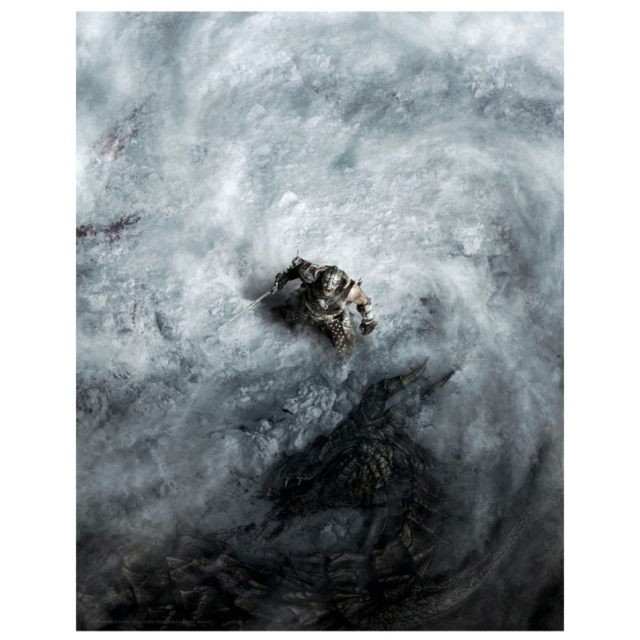 The Elder Scrolls V: Skyrim Limited Edition Art Print by Tesco ...