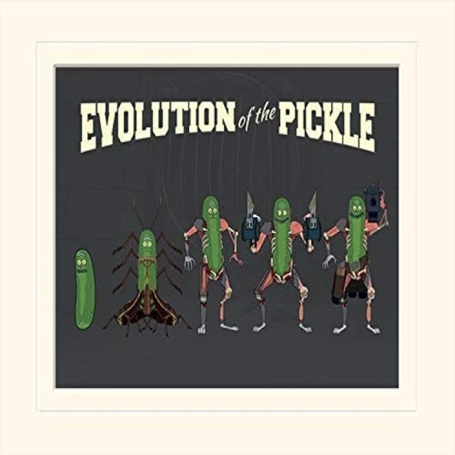 Lx - Rick And Morty (Evolution Of The Pickle) - Poster / Prints by ...
