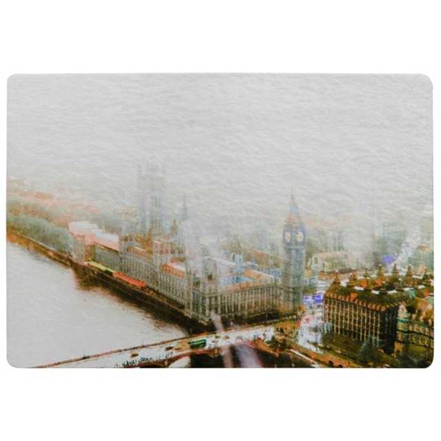 Big Ben In The Mist (Rug) Multi - Small: 60X110Cm by Tesco ...