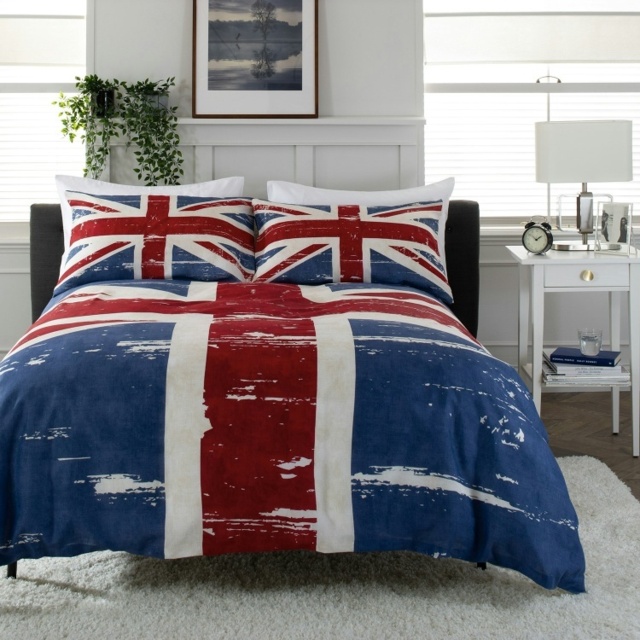 Best Of British Union Jack Bedding Duvet Sets Multi - King by Tesco ...