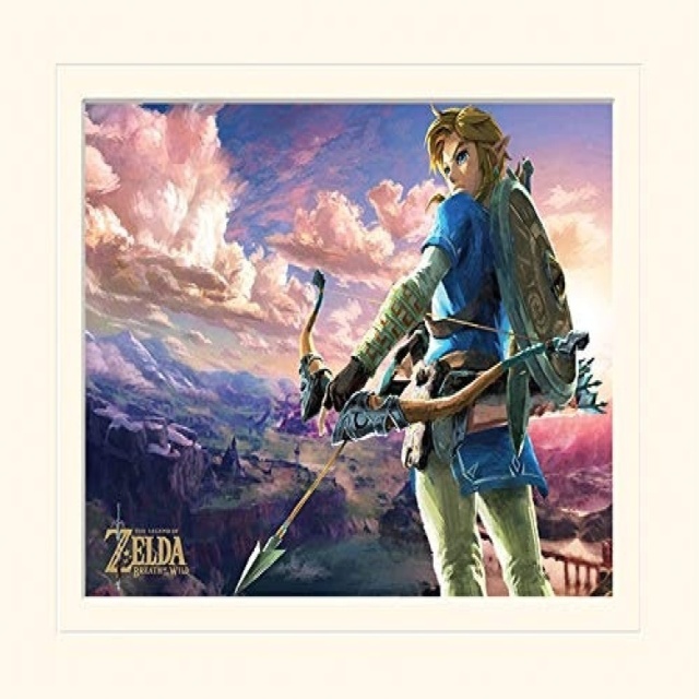 Lx - Zelda Breath Of The Wild (Hyrule Scene Landscape) - Poster ...