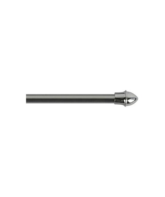Chrome Cafe Curtain Rod 55 - 85cm Silver Chrome by Tesco - Marketplace ...