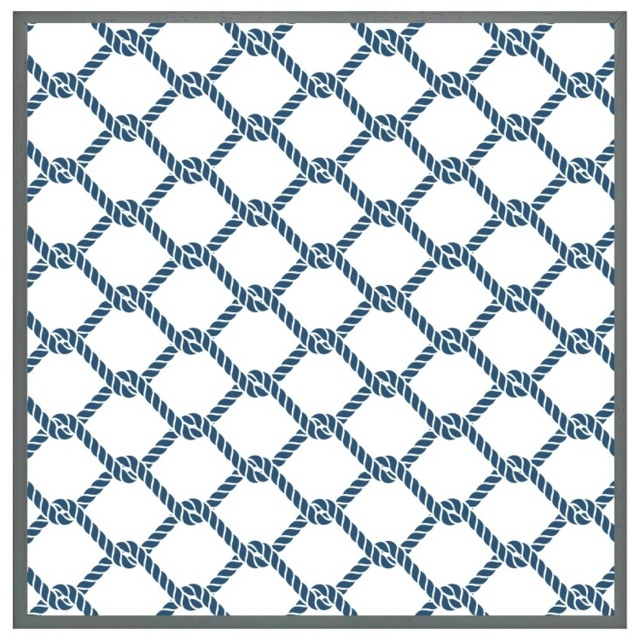 Navy Chainlink Rope (Picutre Frame) Grey - Xs by Tesco - Marketplace ...