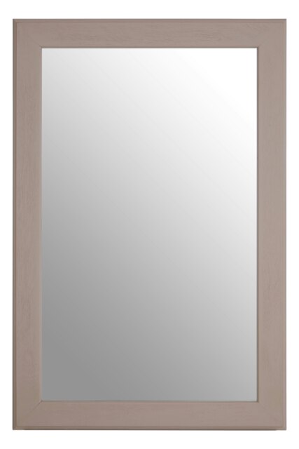 Interiors by Premier Large Wall Mirror, Grain Pattern Grey Frame Mirror ...