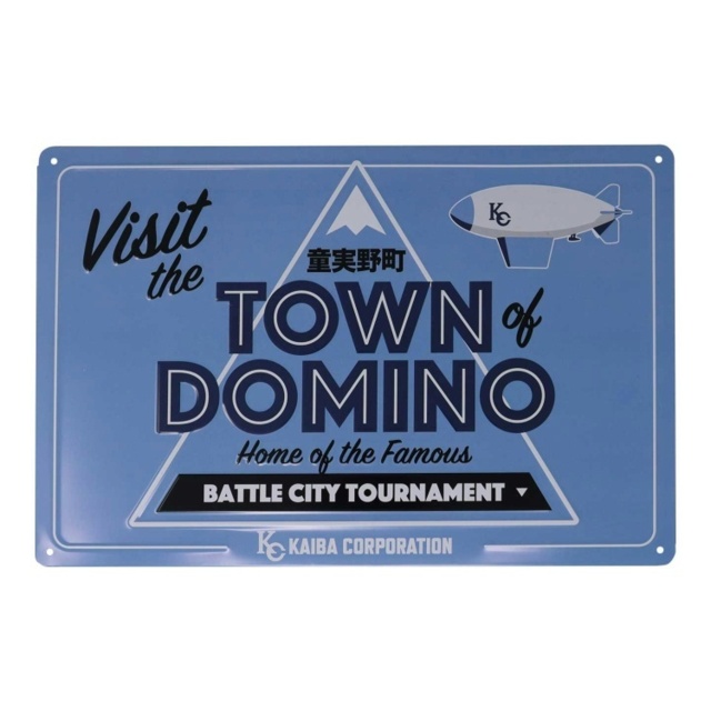Yu-Gi-Oh! Town Of Domino Tin Sign by Tesco - Marketplace | ufurnish.com