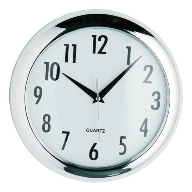 Maison By Premier Halo Chrome Effect Wall Clock by Tesco - Marketplace ...