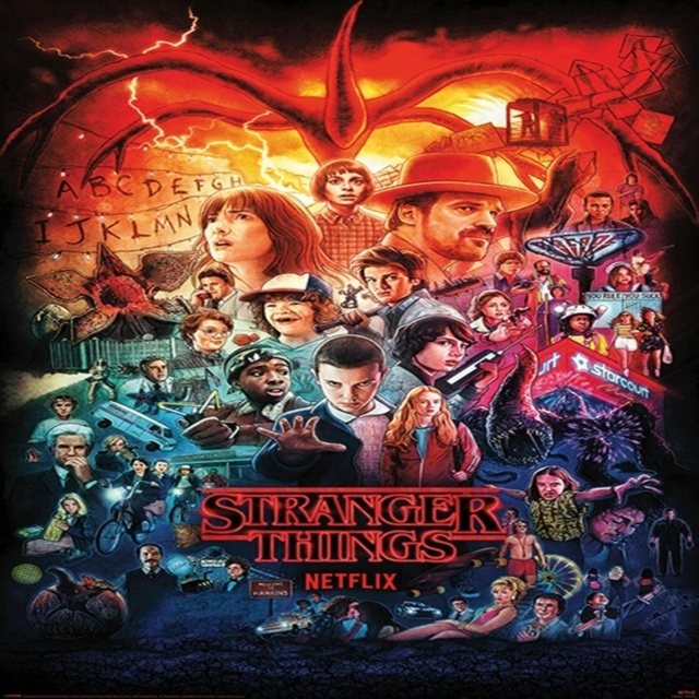 Stranger Things (Seasons Montage) Maxi Poster - Poster / Prints by ...