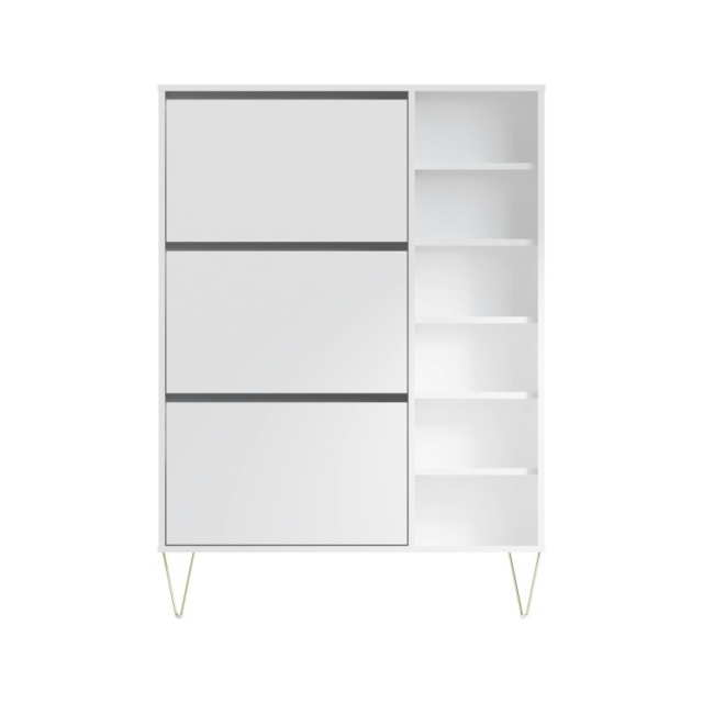 3 Drawer Shoe Cabinet by Tesco - Marketplace | ufurnish.com