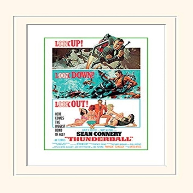 Lx - James Bond (Thunderball Look Out) - Poster / Prints by Tesco ...