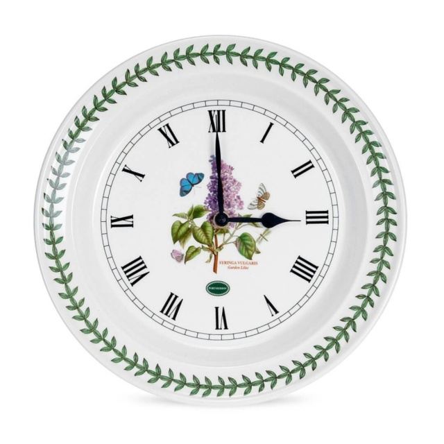 Portmeirion Botanic Garden Wall Clock Lilac by Tesco - Marketplace ...