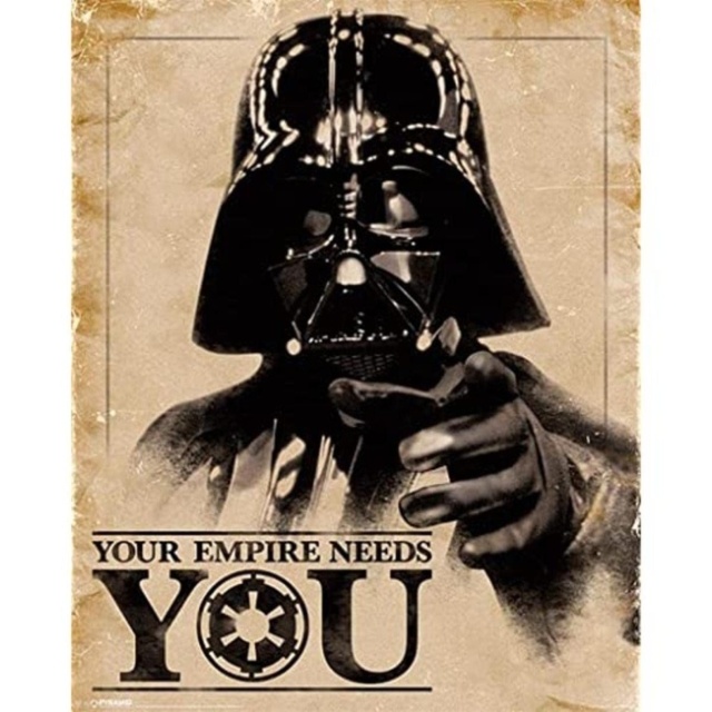 Star Wars Classic (Your Empire Needs You) - - Poster / Prints by Tesco ...
