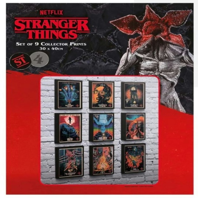 Stranger Things 4 (Season 4) Collectors' Print Set - Fan Packs by Tesco ...
