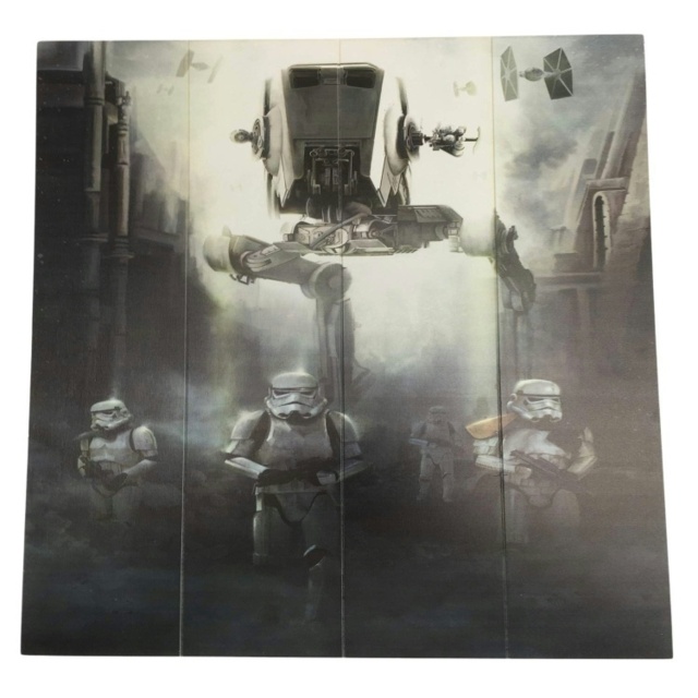 Star Wars Rogue One (Stormtrooper Patrol) Wood Pri - Wood Panel by ...