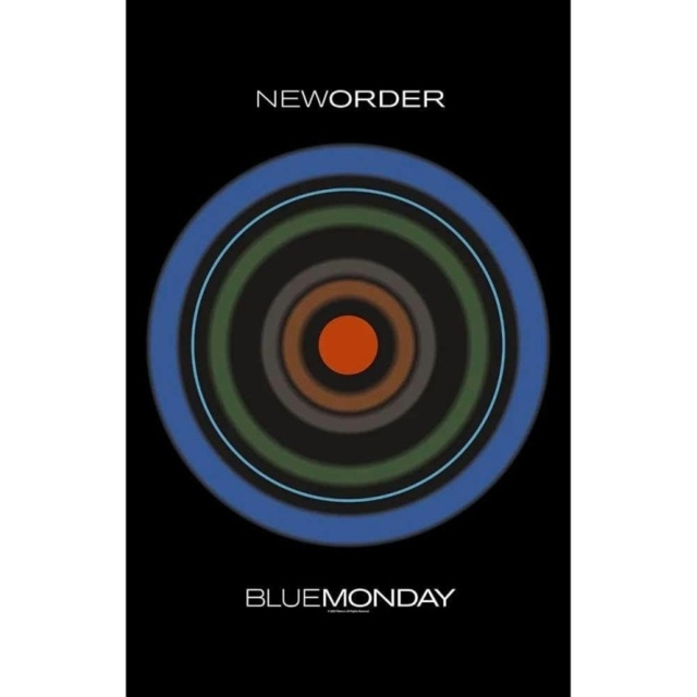 New Order Textile Poster: Blue Monday - Posters & Textiles by Tesco ...
