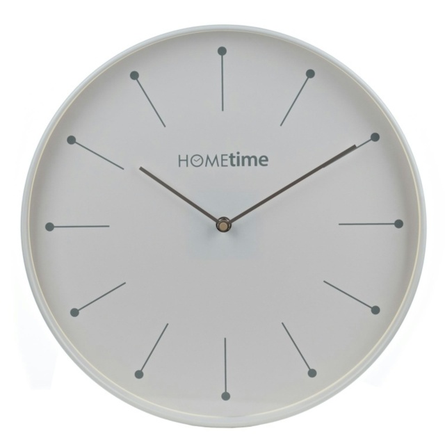Hometime Round Wall Clock White 35Cm by Tesco - Marketplace | ufurnish.com