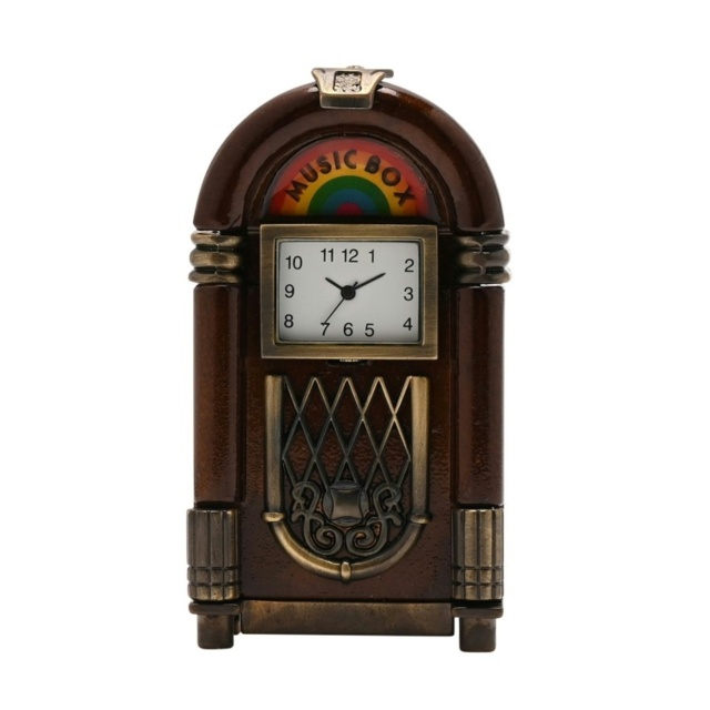 Wm.widdop Miniature Clock - Juke Box by Tesco - Marketplace | ufurnish.com