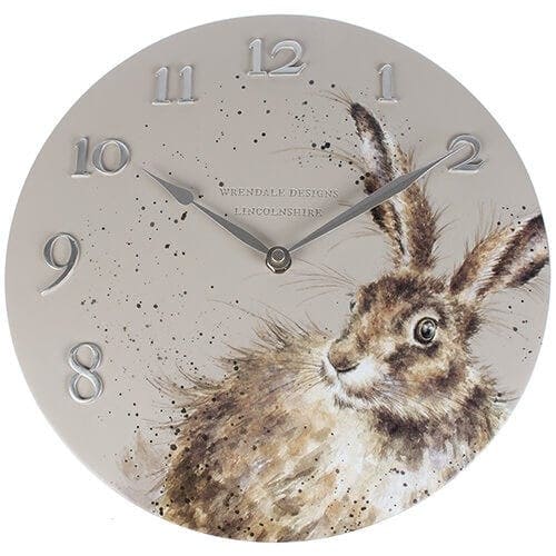 Wrendale Designs 'Bright Eyes' Hare Wall Clock by Tesco - Marketplace ...