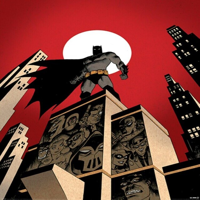 The Batman (Villain Skyline) Maxi Poster - Poster / Prints by Tesco ...