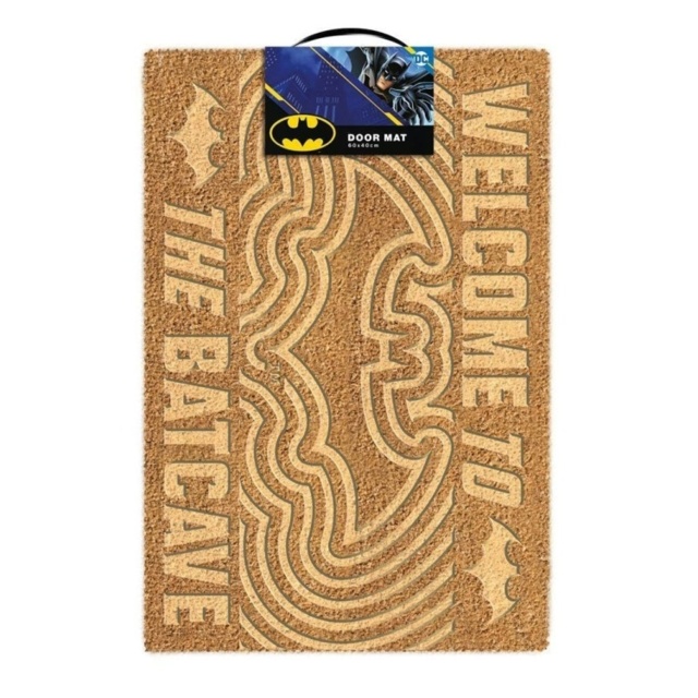 Batman (Welcome To The Batcave) Embossed Coir Doormat - Door Mats by ...
