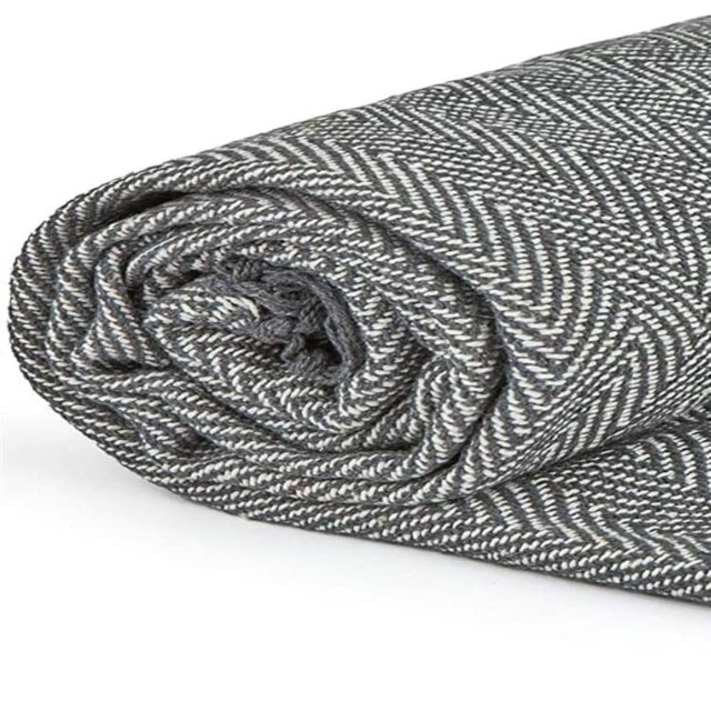 "Herringbone Throw 90 X 100"" - Silver" by Tesco - Marketplace ...