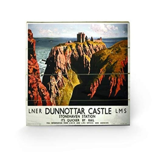 Dunnottar Castle - Wood Panel by Tesco - Marketplace | uFurnish.com