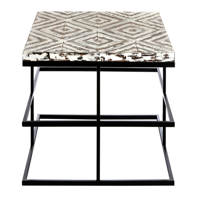 Lombok Coffee Table Black by Tesco - Marketplace | ufurnish.com