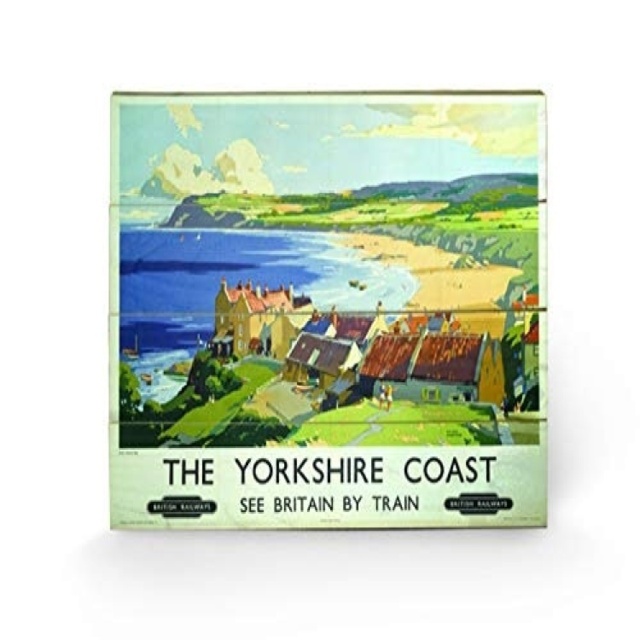 The Yorkshire Coast (2) - Wood Panel by Tesco - Marketplace | ufurnish.com