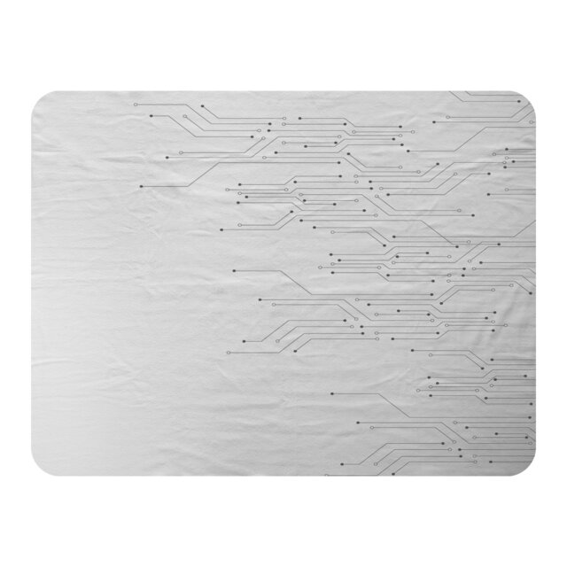 Digital With Technology Circuit Board Blanket Multi by Tesco ...