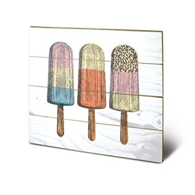 D - Lollies - Small Wood - Barry Goodman - Wood Panel by Tesco ...