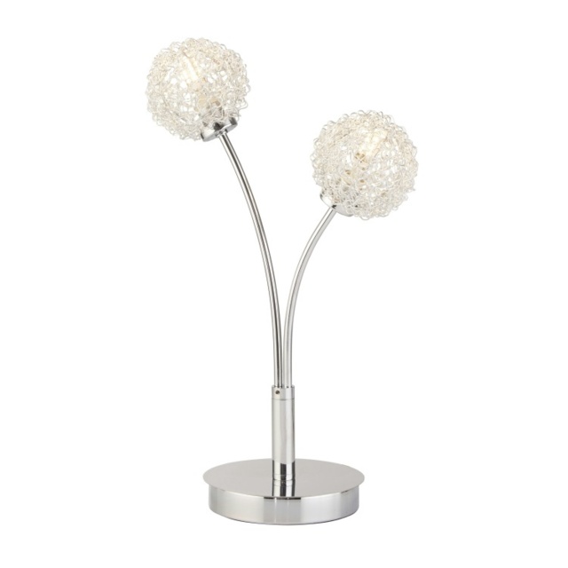 2Lt Table Lamp With Wire Shades by Tesco - Marketplace | uFurnish.com