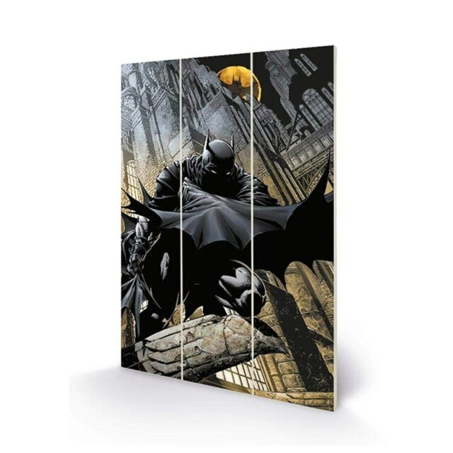 Batman (Night Watch) - Wood Panel by Tesco - Marketplace | ufurnish.com