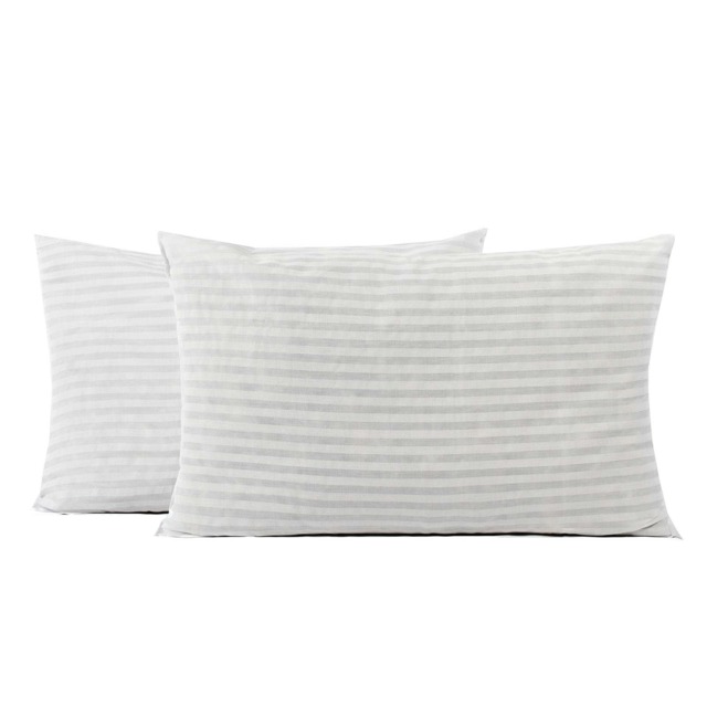 OHS Luxury Memory Foam Bounce Back 2 Pack Bed Pillows, 46x71cm - White ...