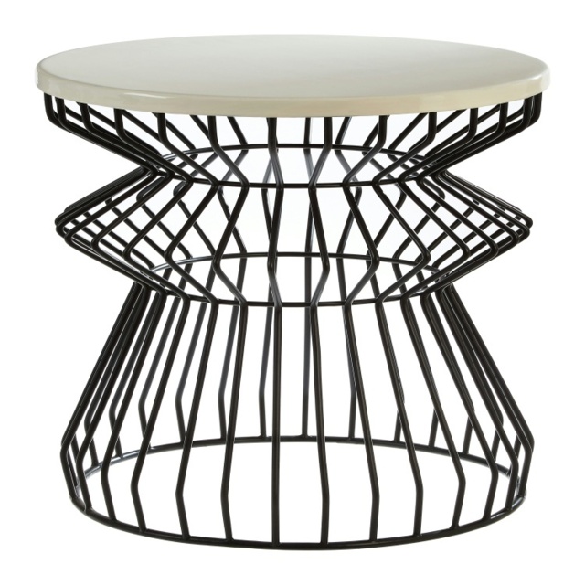 Interiors By Premier Stylish And Versatile Side Table With Curved Base ...