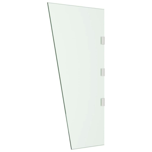 Side Panel For Door Canopy Transparent 50X100 Cm Tempered Glass by ...