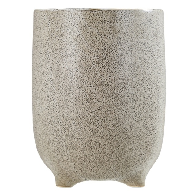 Interiors By Premier Modern Ceramic Vase For Home Decor, Speckled ...