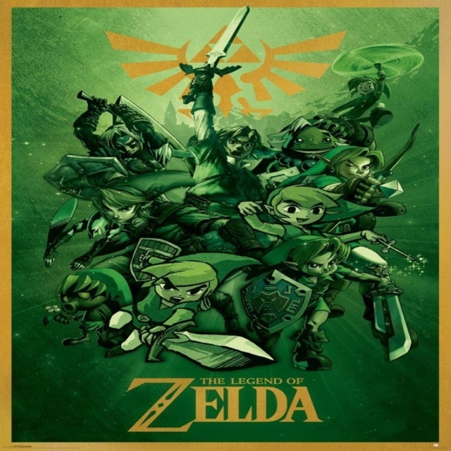 The Legend Of Zelda (Link) Maxi Poster - Poster / Prints by Tesco ...