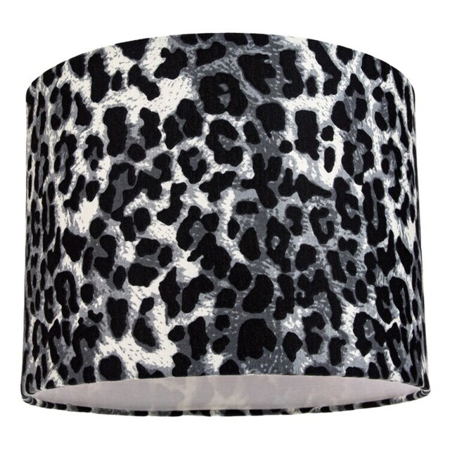 Modern And Stylish Snow Leopard Print Table/pendant Lamp Shade In Soft ...