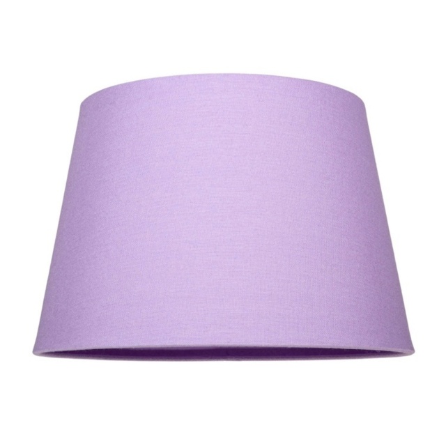 Classic 10 Inch Lilac Linen Fabric Drum Table/pendant Lamp Shade 60W ...